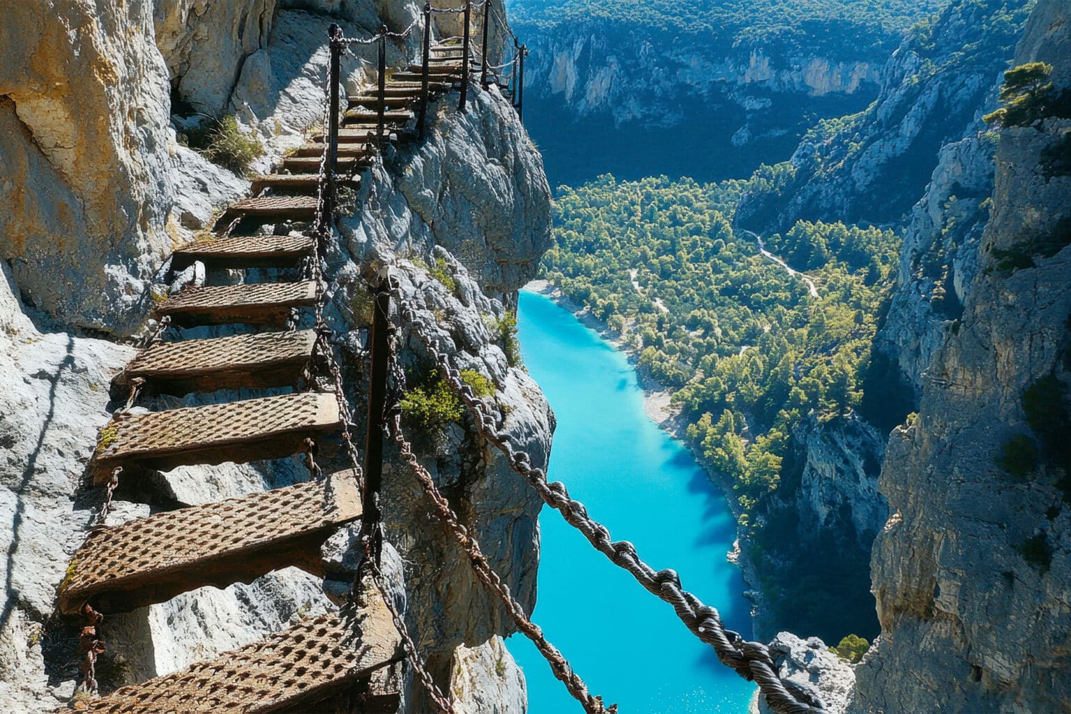 Tourism in the Gorges du Verdon
